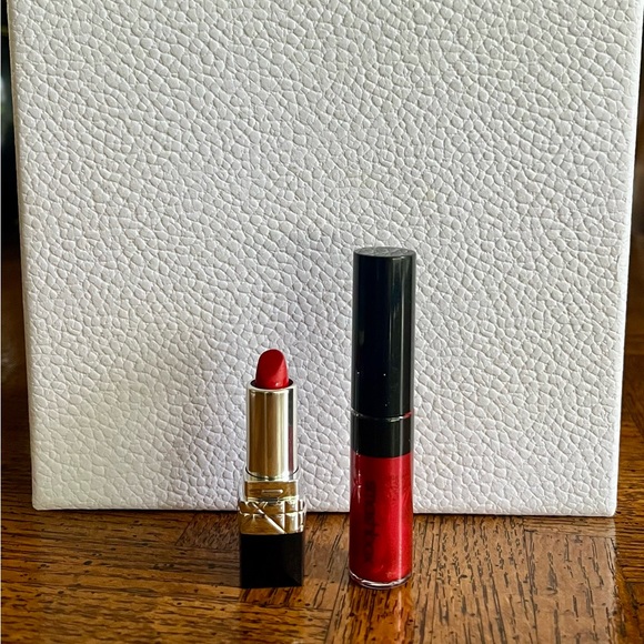 Dior | Makeup | Travel Size Dior Rouge Lipstick In 999 Smashbox Liquid ...